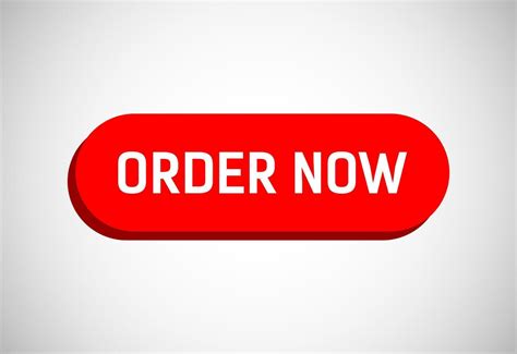 Order Now Button Order Now Sign Key Push Button Seal Illustration