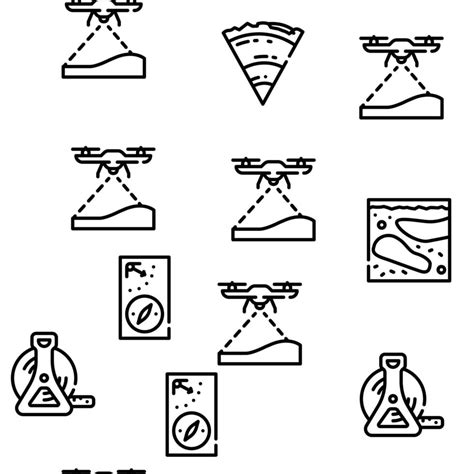 Geodesy Equipment Vector Seamless Pattern 17313750 Vector Art At Vecteezy