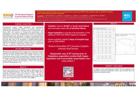 Pdf Preoperative Hyper Hydration Prior To Cytoreductive Surgery And