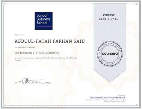 I Am Pleased To Share That I Have Successfully Completed The Fundamentals Abdoul Fatah Farhan