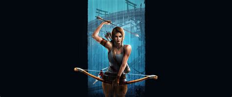 2560x1080 Tomb Raider Lara Croft Video Game Art Wallpaper2560x1080