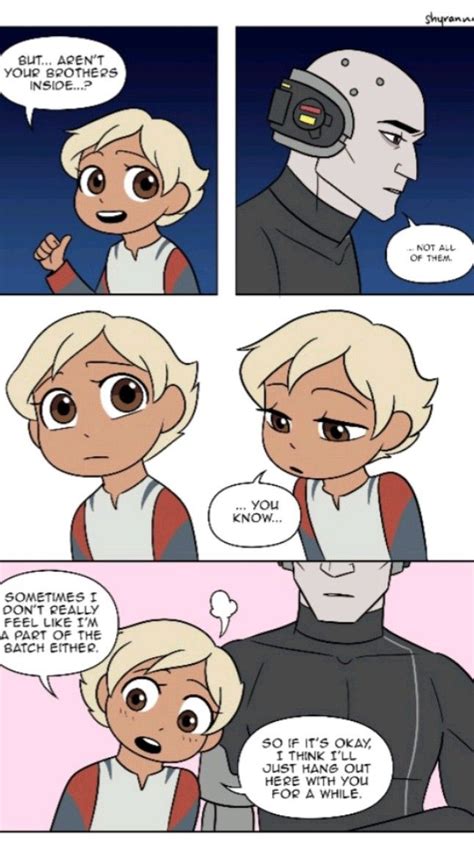 Poor Echo And Omega Star Wars Humor Star Wars Comics Star Wars Drawings