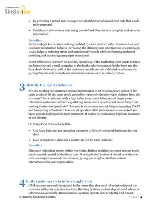 Managing Customer Data In The Financial Services Organisation PDF