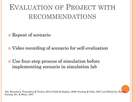 PPT Case Scenario Simulation In Nursing Education PowerPoint