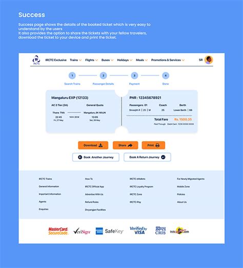 IRCTC Redesign On Behance IRCTC Redesign On Behance