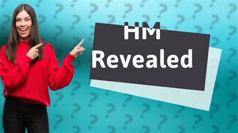 What does HM stand for in Pokémon? - YouTube