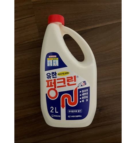 유한락스 펑크린 2l 배수구싱크대욕실 X 6개 티몬