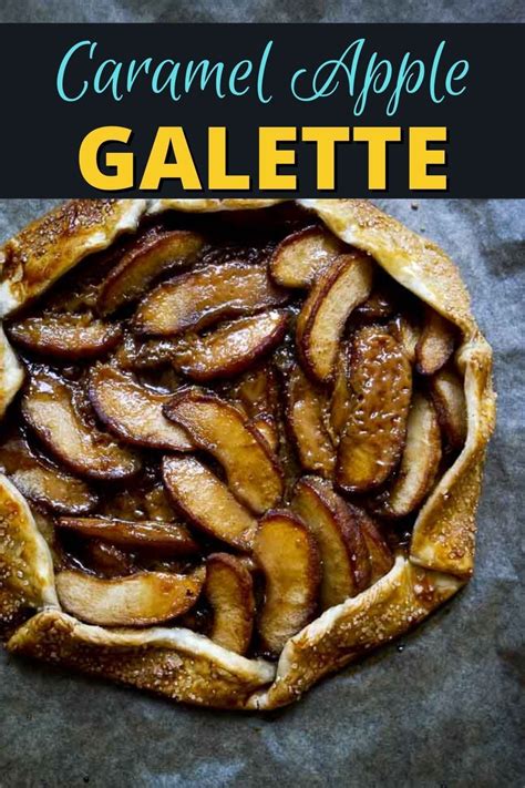 Salted Caramel Apple Galette レシピ
