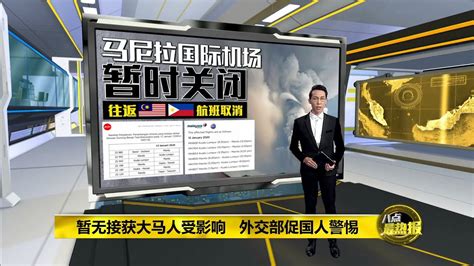 八点最热报 13012020 菲律宾塔阿尔火山爆发恐引发“火山海啸” 马尼拉机场暂时关闭 Youtube