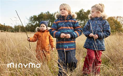 MINYMO Boys' Snow Jacket Oxford Girl Shape, Sodalite Blue, 18-24 Months ...