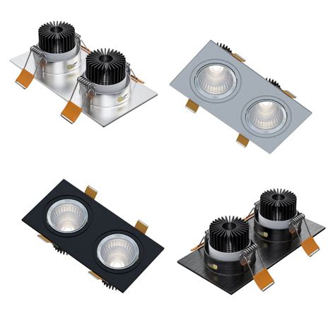 Modern 2 Spot Light Lumenlux 008 Free 3d Ceiling Light Models