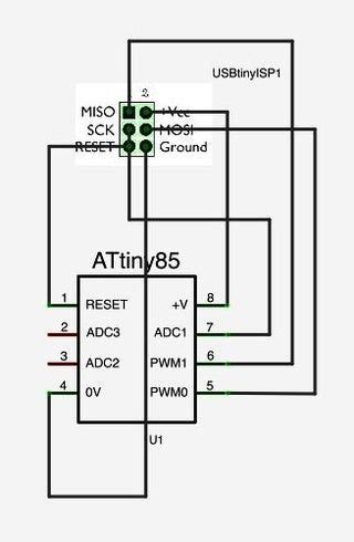 Use A 1 ATTiny To Drive Addressable RGB LEDs Circuit Board Design