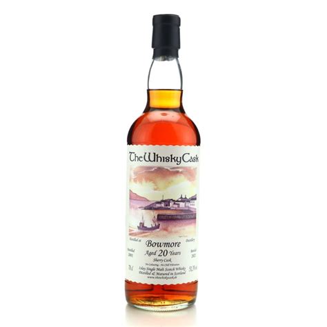 Bowmore 2001 The Whisky Cask 20 Year Old Whisky Auctioneer