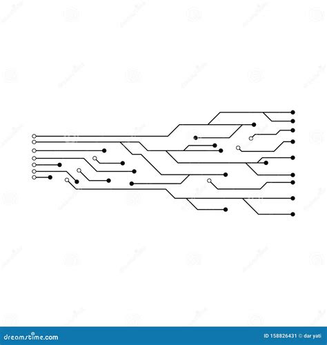 Abstract Future Digital Science Technology Stock Vector Illustration Of Engineering Idea
