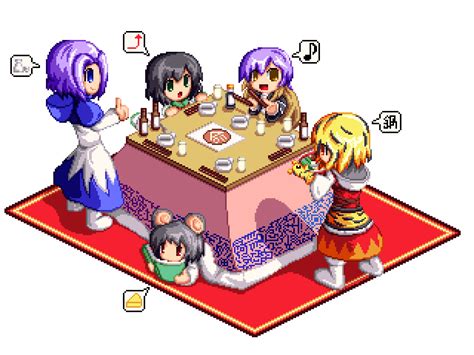 Nazrin Hijiri Byakuren Toramaru Shou Murasa Minamitsu And Kumoi