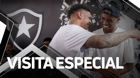 Botafogo Se Reapresenta E Recebe Visita Do Jeffinho Youtube