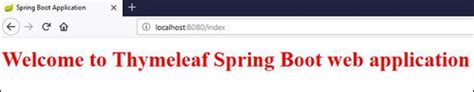 Spring Boot Quick Guide