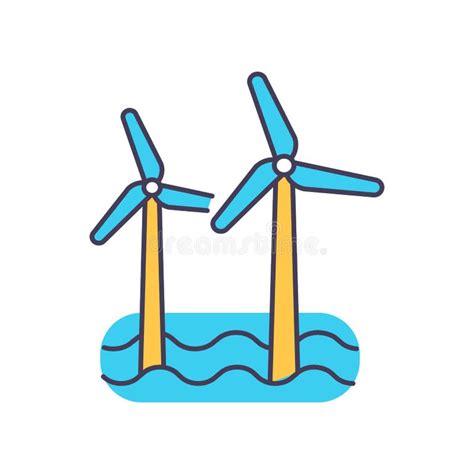 Offshore Renewable Icon Stock Illustrations 547 Offshore Renewable