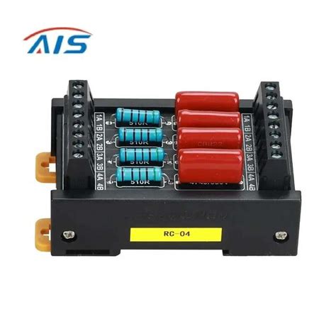 Módulo Antiinterferencias Plc Circuito De Absorción Rc Relé