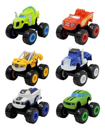 Brinquedos Blaze And The Monster Machines Blue Vehicles U