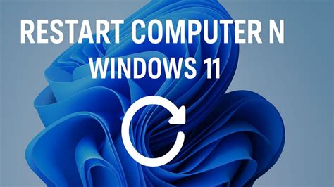 How To Restart Computer In Windows 11 [top Methods] Geeksdigit Com