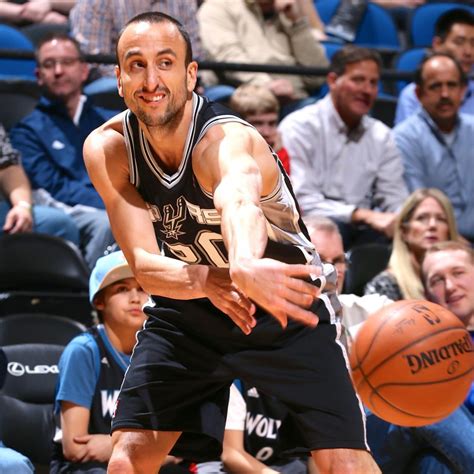 Manu Ginobili Injury Updates On Spurs Guards Calf Contusion And