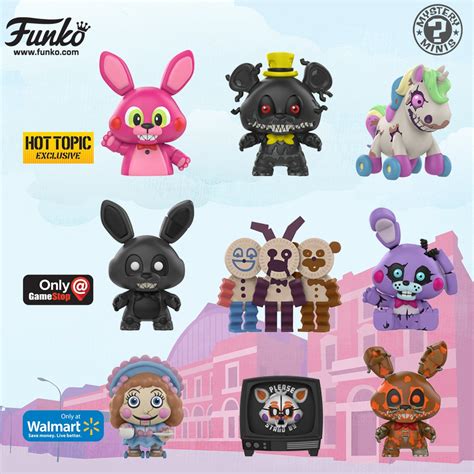 Tiny Toy Shelf Five Nights At Freddys Mystery Minis Series 3