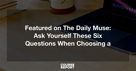 featured on the daily muse ask yourself these six questions when