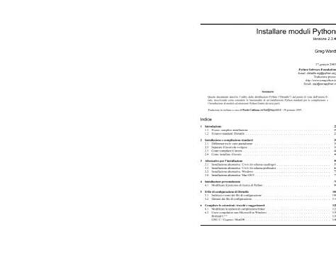 Installare Moduli Python Download Doc Ufficiale Python