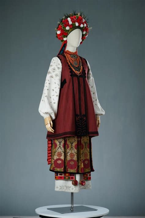 Вбрання жіноче весільне Середня Наддніпрянщина Полтавщина Музей Івана Гончара