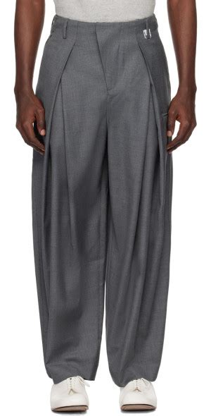 Ader Error Gray Vassi Trousers