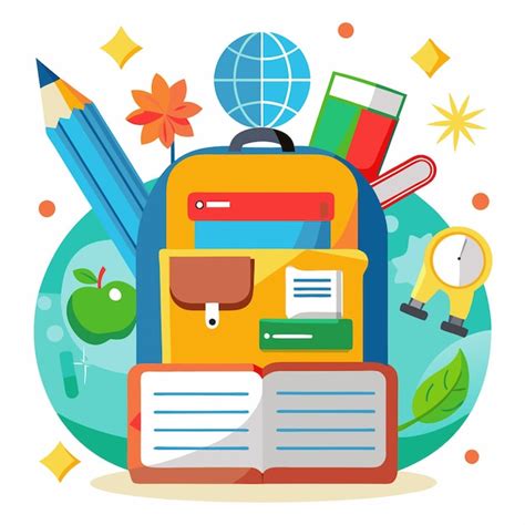 Back To School Flyer Premium Ai Generated Vector