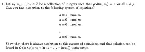 Proof Through Extended Euclids Algorith Raskmath