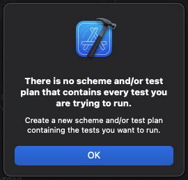 Ios Xcode Does Not Simply Run Tests No Scheme And Or Test Plan
