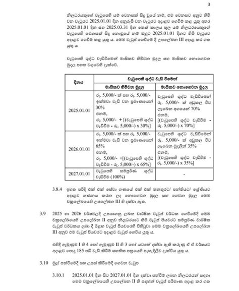 රාජ්‍ය සේවක වැටුප් සංශෝධන චක්‍රලේඛය නිකුත් වෙයි Today News Lk