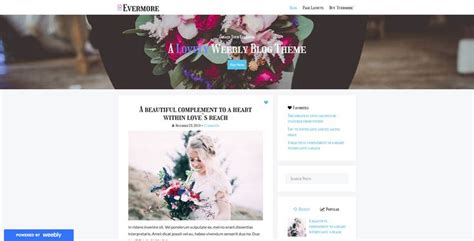 weebly widget save and find your favorite blog posts