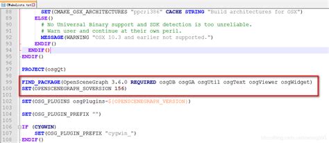 Osg Osgqt 编译及使用 Csdn博客