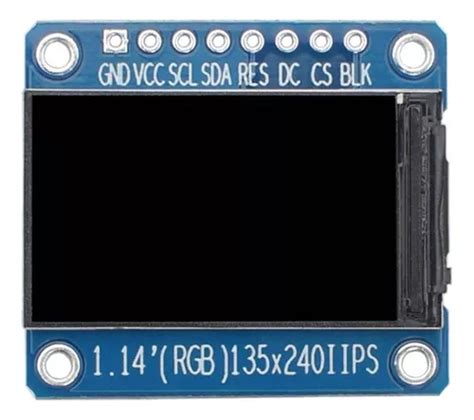 Módulo De Pantalla Lcd Ips De 114 Pulgadas St7789 135x240 Cuotas Sin