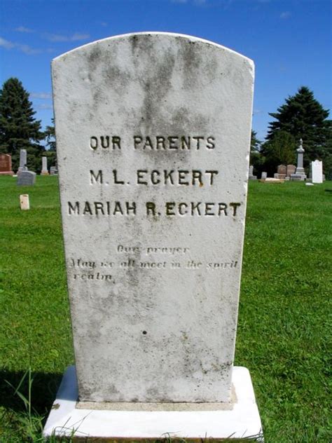 Morgan Lewis Eckert 1806 1871 Memorial Find A Grave