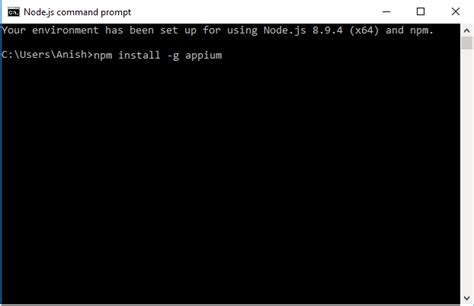 Download And Install Appium 172 Updated Automationtestinghub