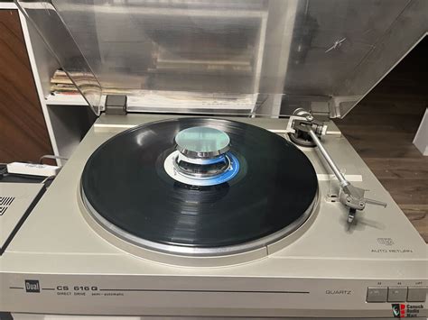Dual Cs 616q Direct Drive Turntable For Sale Canuck Audio Mart