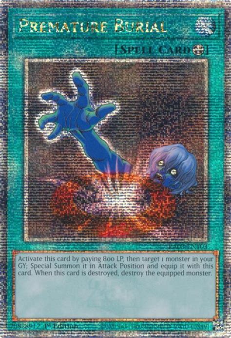 Premature Burial Yugioh