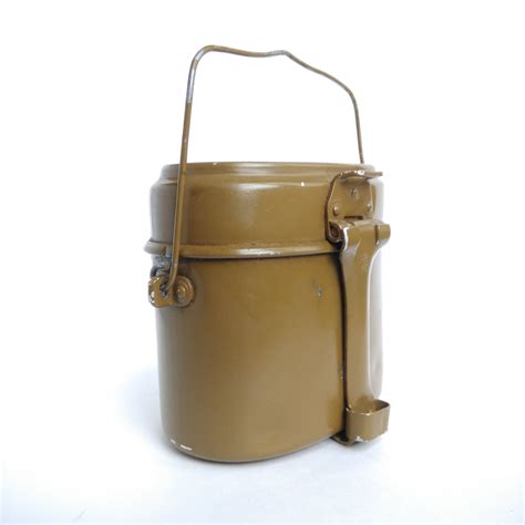 Original Russian Army Mess Kit Ussr Military Lunch Box Canteen Etsy