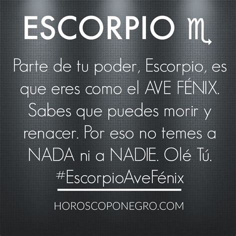 Pin De Arturo Minero En Frases Famosas Escorpio Ave Fenix Signos