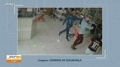 Jornal do Acre 1ª edição Criminosos invadem loja de celulares roubam