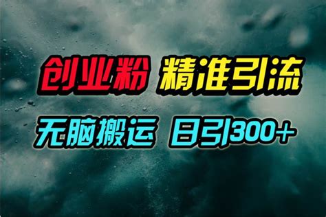 视频号纯搬运日引300创业粉教程！ 高点副业网