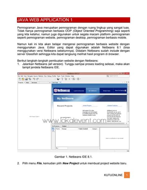 Java Web Application 1 Pdf