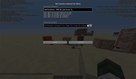 SOLVED Command Block Not Accepting Command Need Explanation