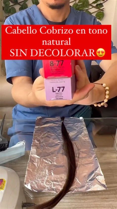 Watch This Reel By Cabellocosmeticos On Instagram Pelo Cobrizo Claro