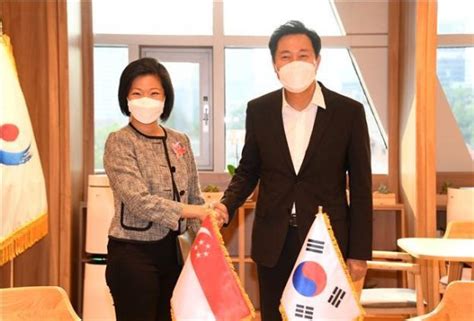 오세훈 심앤 싱가포르 국가개발부 선임국무장관 접견 파이낸셜뉴스